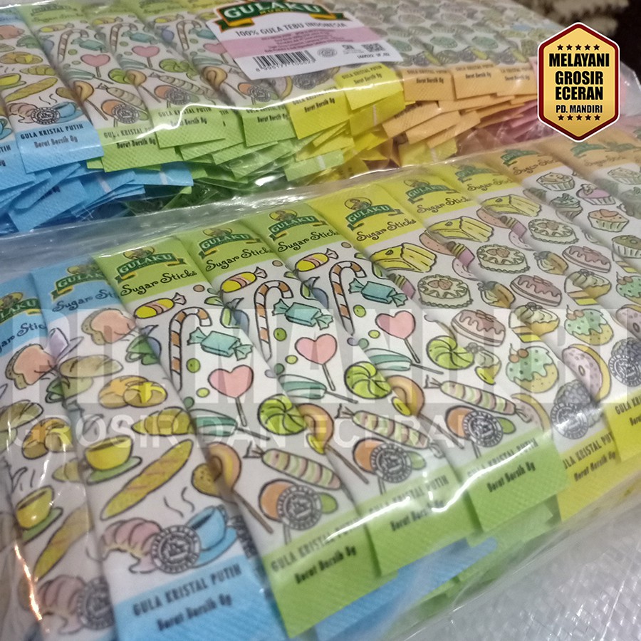 Jual GULAKU STICK 8 GR ISI 250 SACHET | Shopee Indonesia