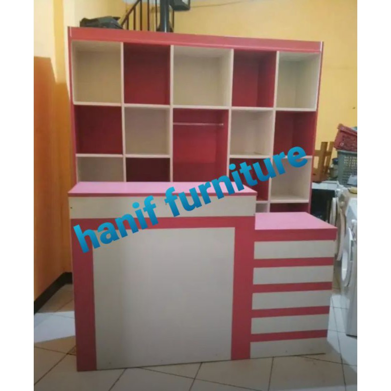 Jual Rak Laundry sepaket dengan meja laundry ukuran 1meter | Shopee ...