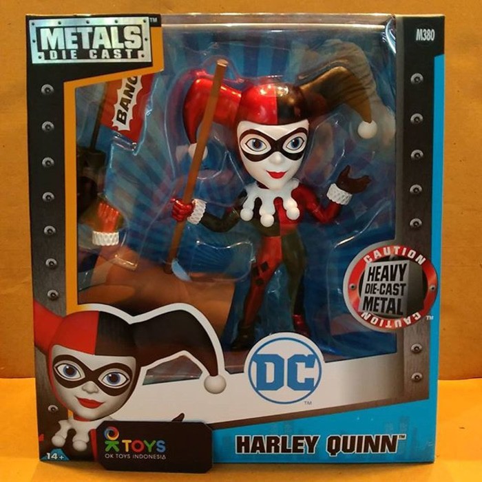 Jual 97888-jada fig 6" original color harley queen dc comic ver ...