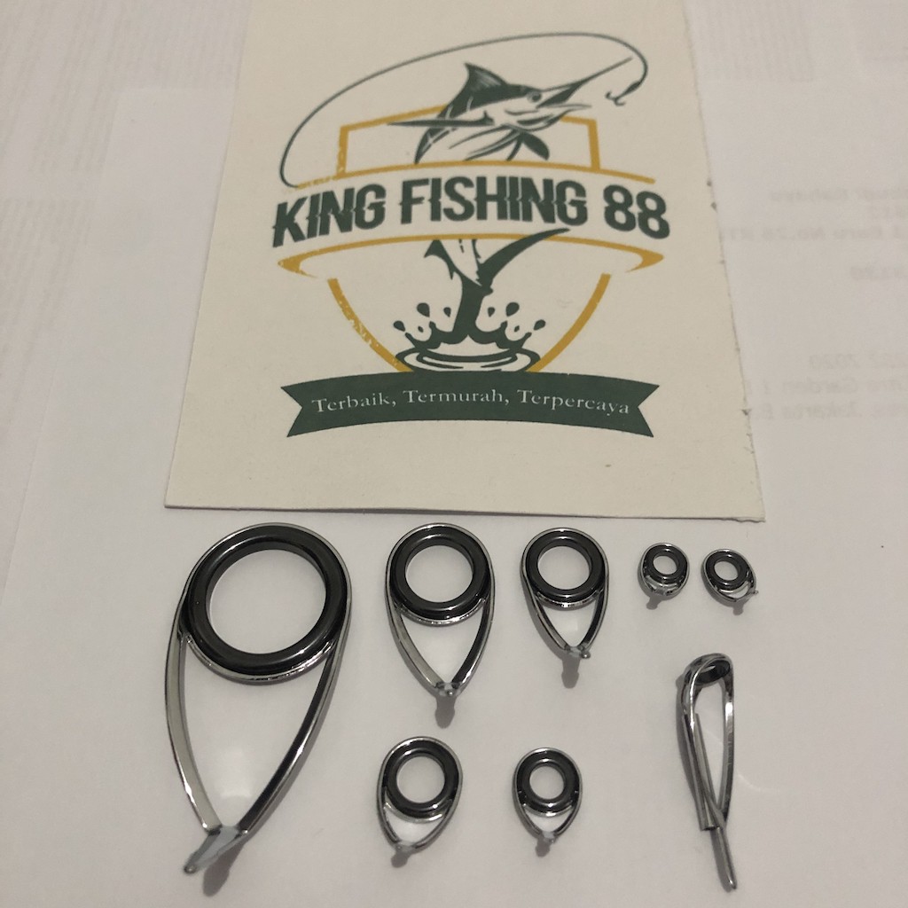 Jual Cincin Mamarit Ring Stik Joran Pancing Set Custom Spinning Medium ...