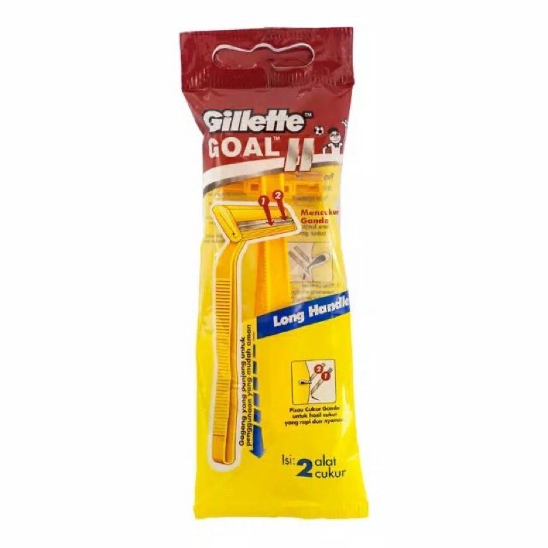 Jual Gillette Goal Kuning ISI 2 | Shopee Indonesia