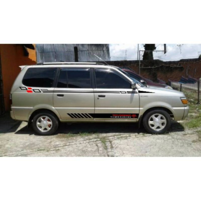 Jual stiker mobil kijang kuda sticker custom sticker cutting mobil ...