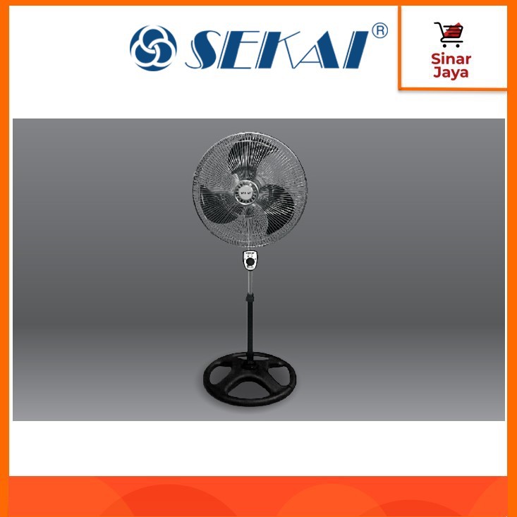 Jual SEKAI SFN-1808 Stand Fan Tornado Besi 18 Inci (Kipas Angin Berdiri 18") | Shopee Indonesia