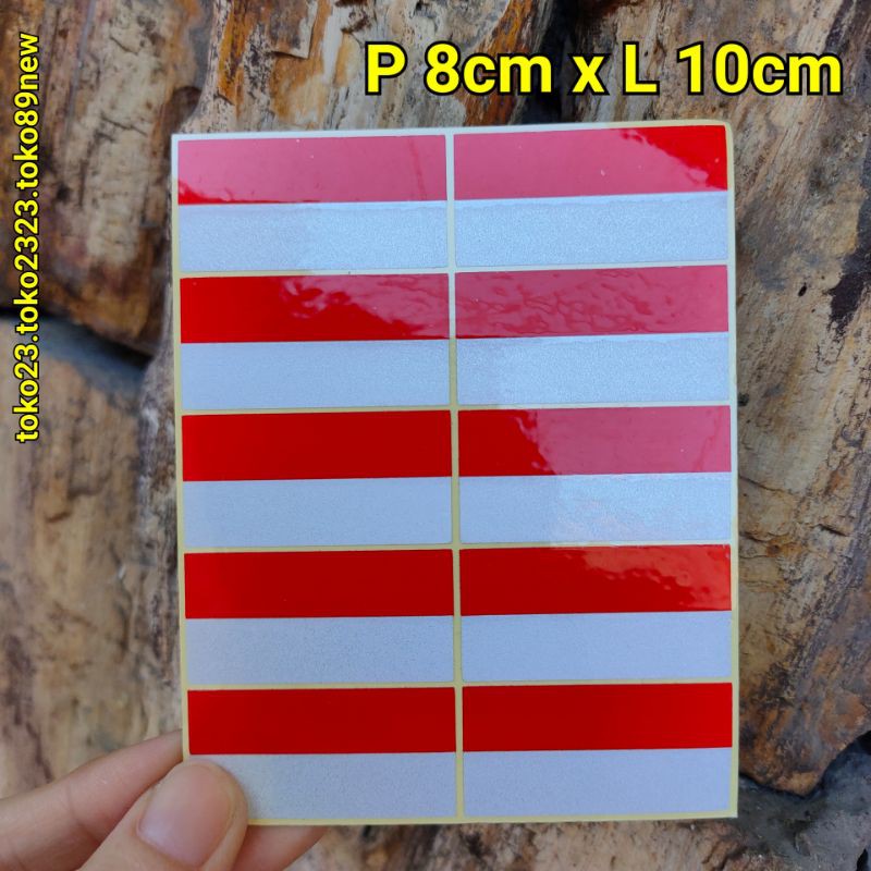 Jual stiker bendera merah putih RI cutting | Shopee Indonesia