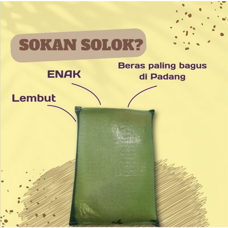 Jual BERAS SOKAN SOLOK (10KG) | Shopee Indonesia