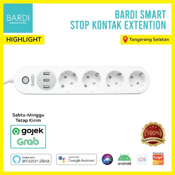 Jual BARDI Smart Power Strip Extension Steker Stop Kontak Socket Plug Wifi ready shipping ...