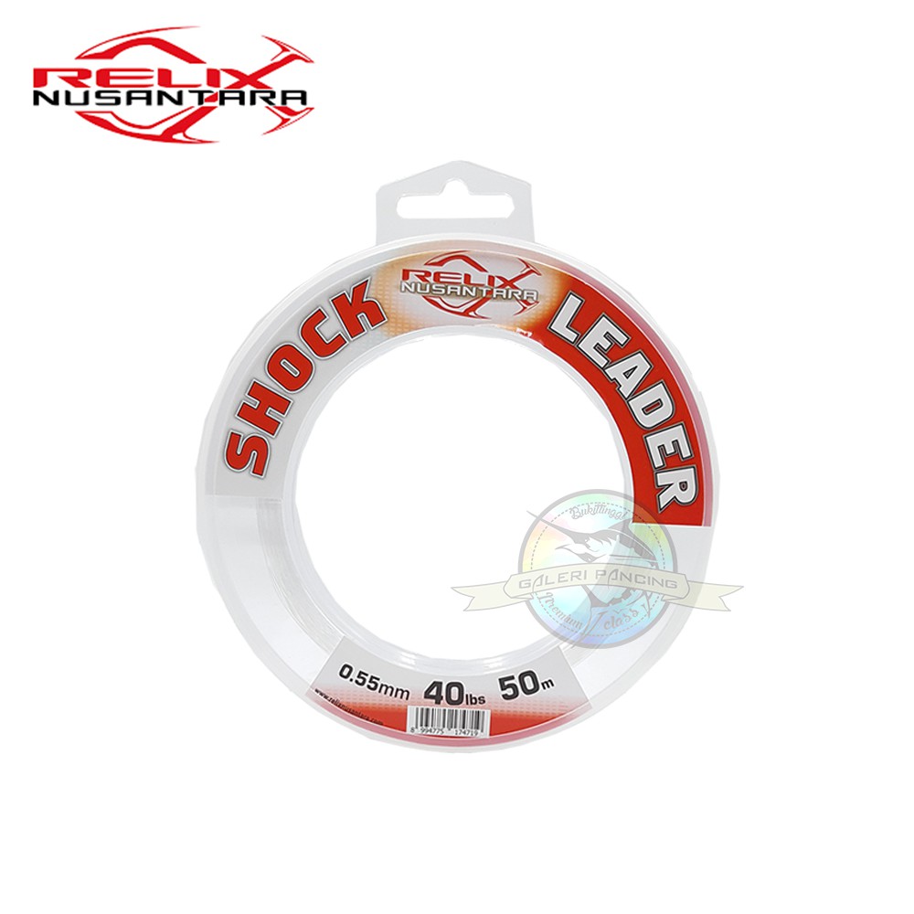 Jual Senar Leader Relix Nusantara Shock Leader 50 Meter | Shopee Indonesia