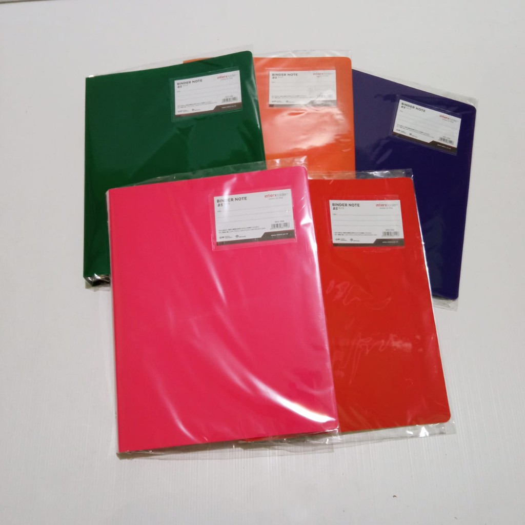 Jual BINDER FILE NOTE B5 INTER X FOLDER / BUKU BINDER NOTE B5 INTER X ...