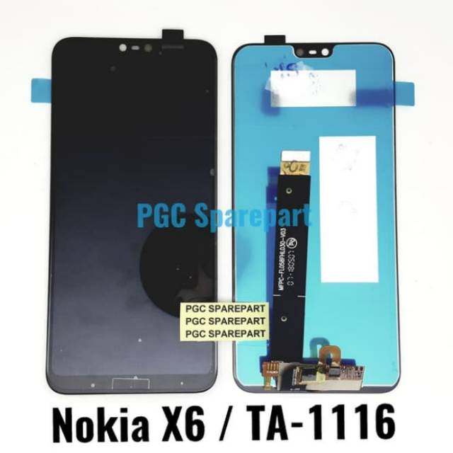 Jual ORIGINAL OEM LCD TOUCHSCREEN NOKIA X6 / TA 1116 / TA 1083 FULLSET | Shopee Indonesia