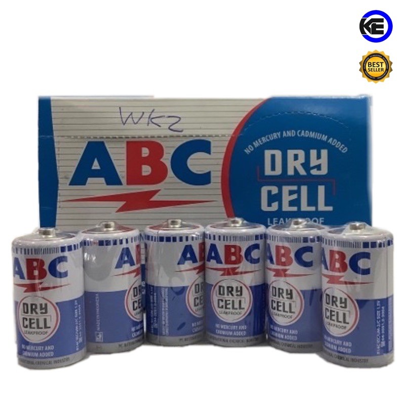 Jual BATERAI BATRE ABC BIRU TIPE C | Shopee Indonesia