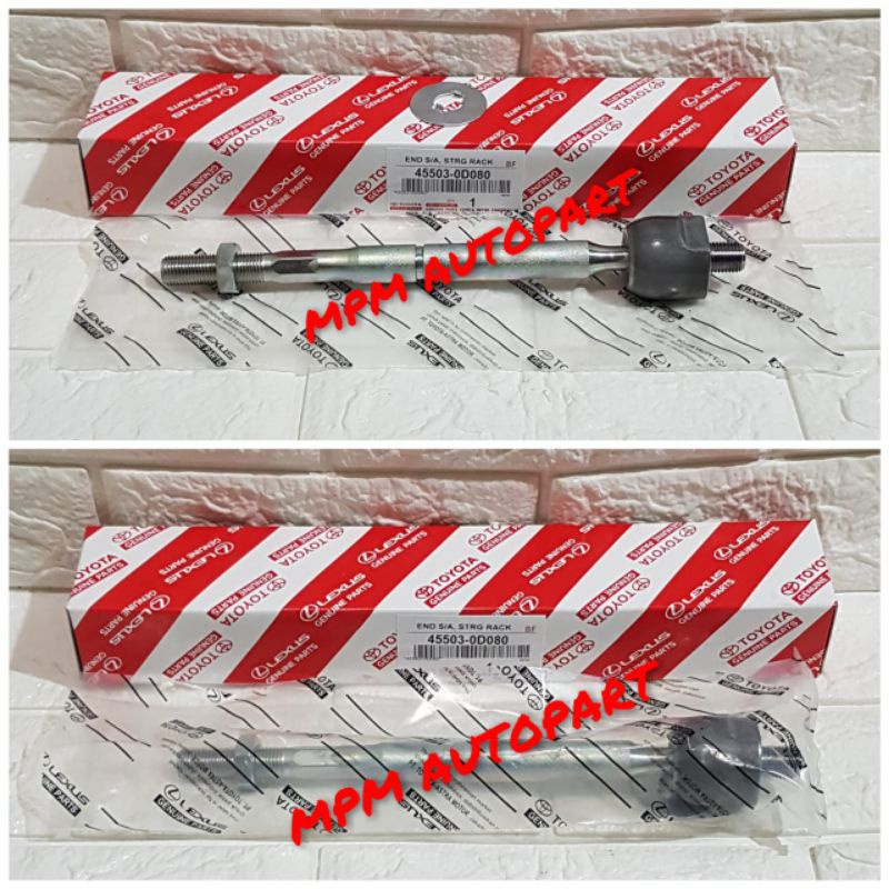 Jual long tie rod rack end new vios yaris gen 2 45503-0d080 | Shopee ...