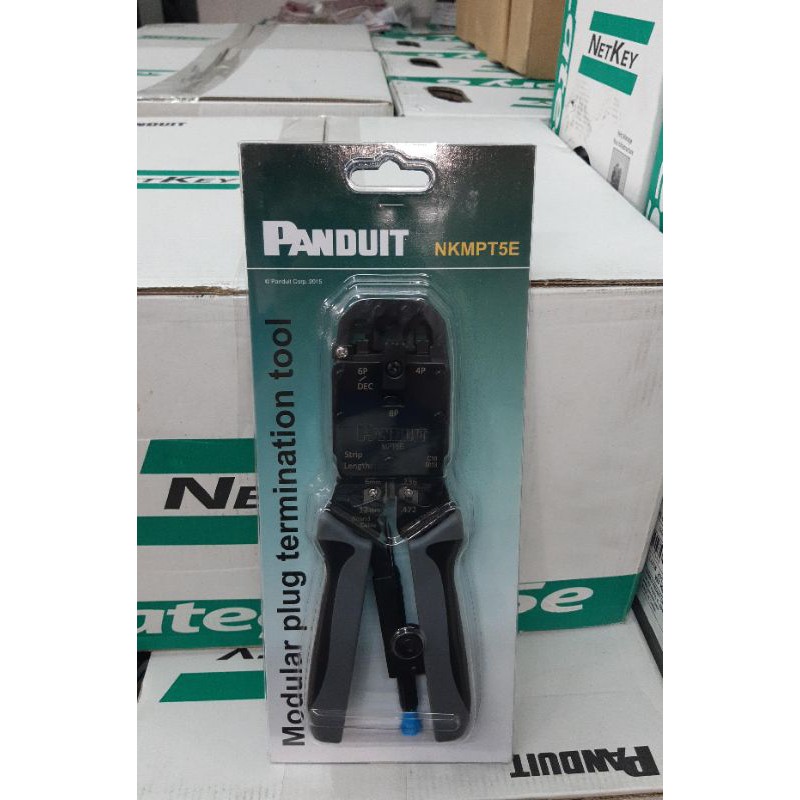 Jual PANDUIT CRIMPING TOOLS PLUG RJ45 CAT 6 | Shopee Indonesia