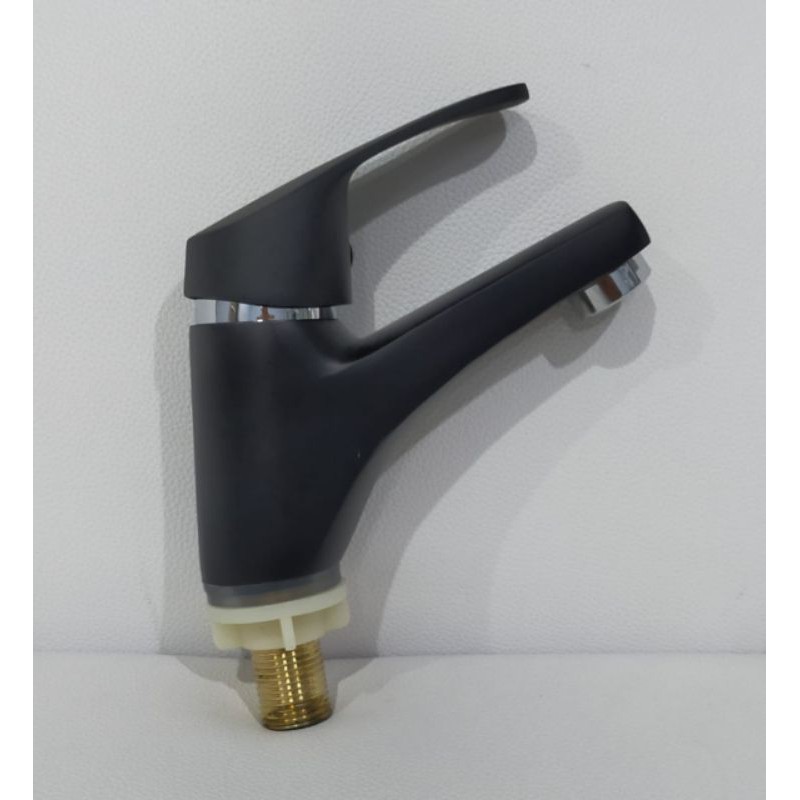 Jual Kran Wastafel Stainless Hitam Model Toto Body besar | Shopee Indonesia