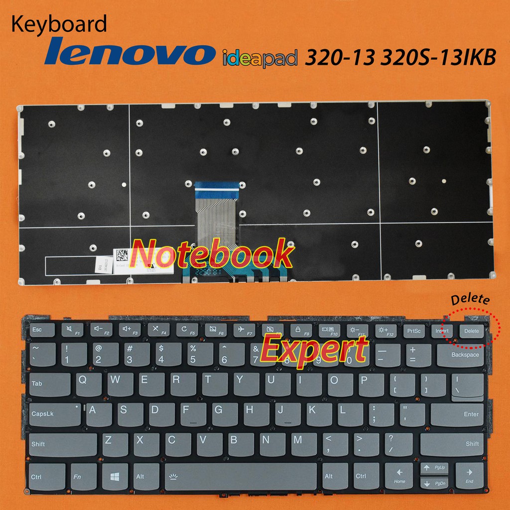 Jual keyboard Lenovo IdeaPad 320-13 320S-13IKB - Gray | Shopee Indonesia