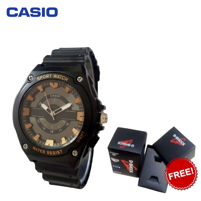 Jual JAM TANGAN PRIA Casio 5577 FREE BOX | Shopee Indonesia