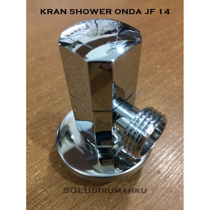 Jual ONDA JF 14 BB STOP KRAN SHOWER SEGI ENAM / JF14 MANDI BIDET KLOSET WC WASTAFEL | Shopee ...