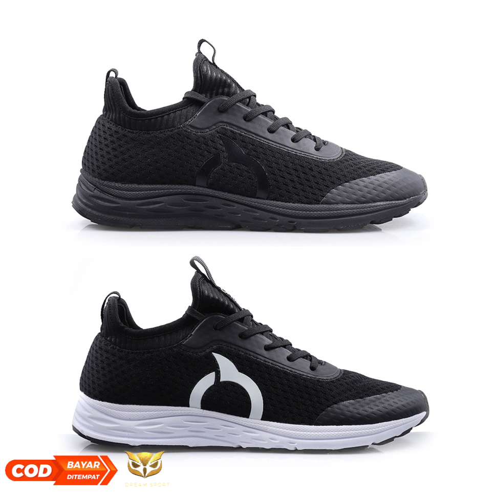 Jual Ortuseight Sneakers Harvard Enkai Ares - Sepatu Hitam putih ...