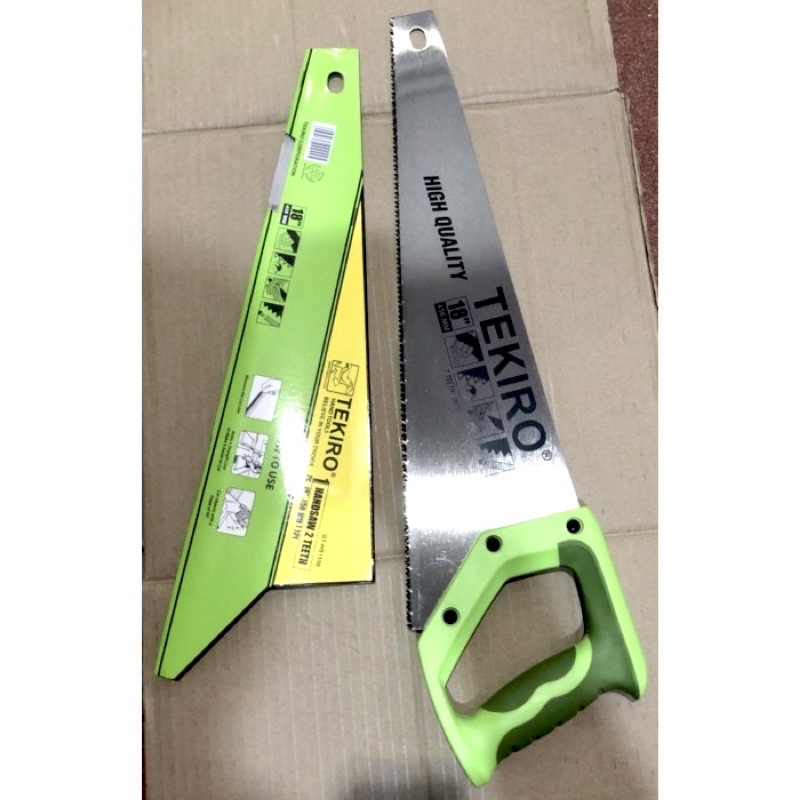 Jual Gergaji TEKIRO ASLI 18”inci Gergaji kayu gagang fiber 18inci ...
