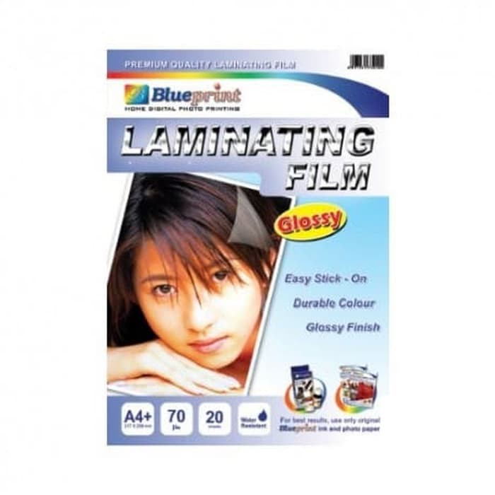 Jual Kertas Laminasi / Laminasi Glossy Photo Paper Film BLUEPRINT A4 ...
