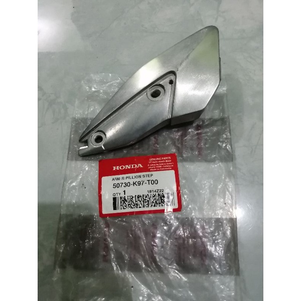 Jual footstep step Injakan kanan PCX 150 asli 50730-K97-T00 | Shopee ...