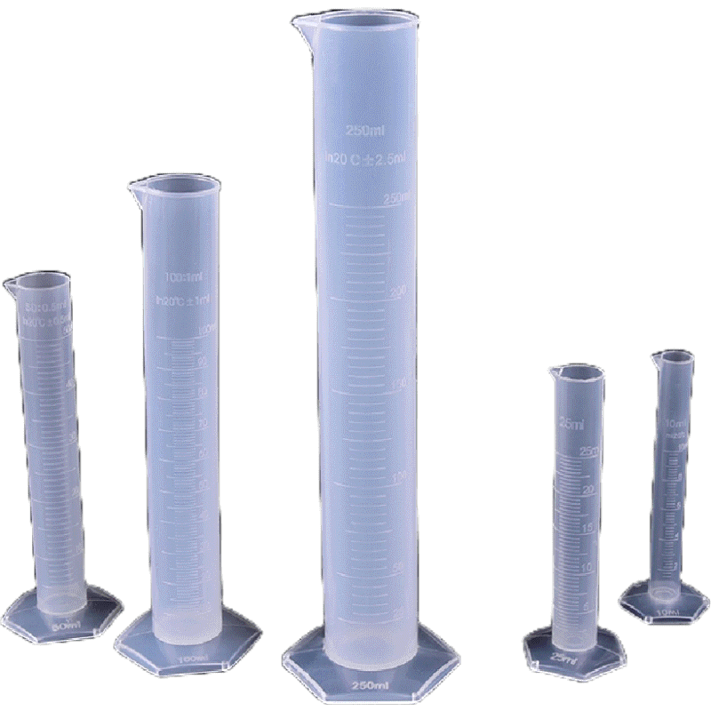 Jual Tabung Ukur Laboratorium Bahan Plastik Ukuran 10 / 25 / 50 / 100ML ...