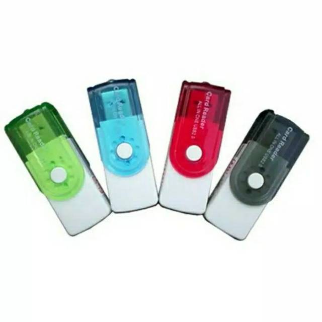 Jual CARD READER 4 SLOT - CARD RIDER MMC MICRO SD MEMORI MEMORY ...