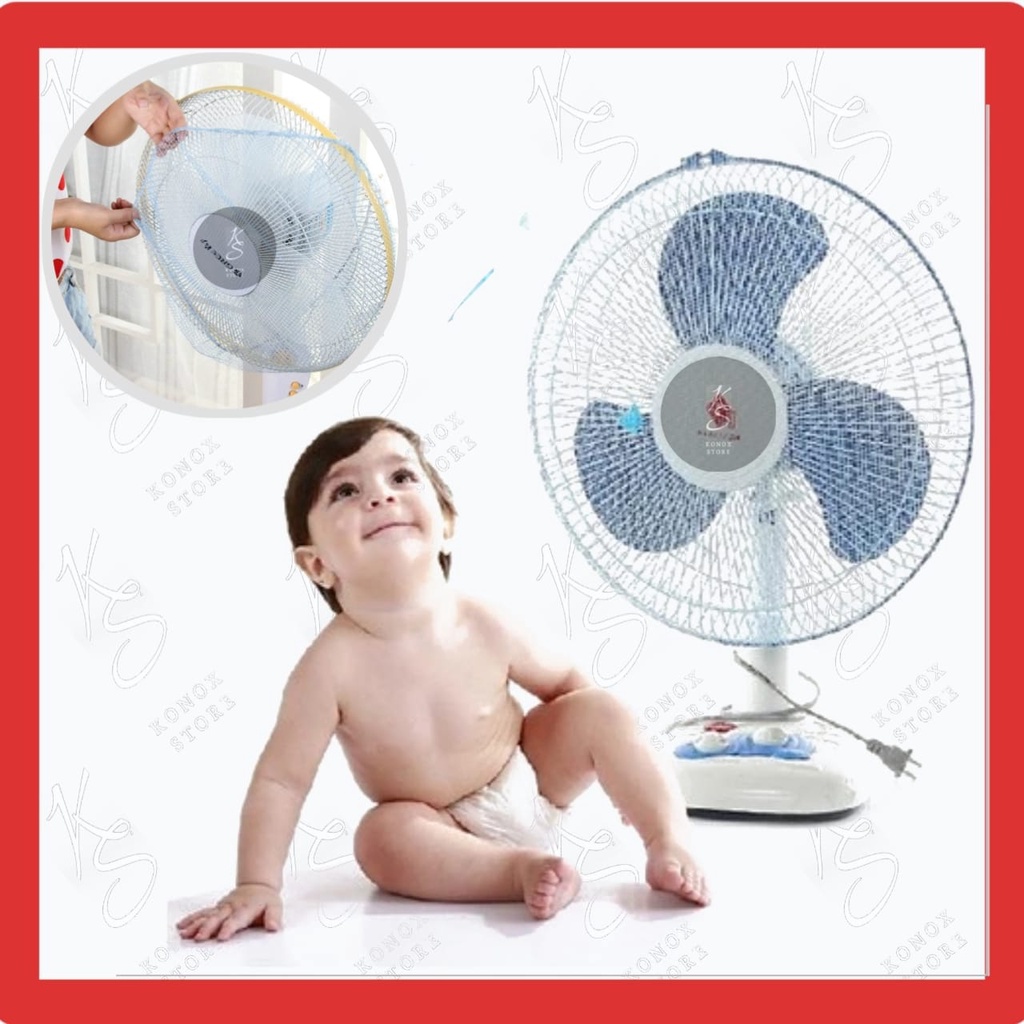 Jual COVER KIPAS ANGIN / SARUNG KIPAS ANGIN POLOS / FAN PROTECTION ...