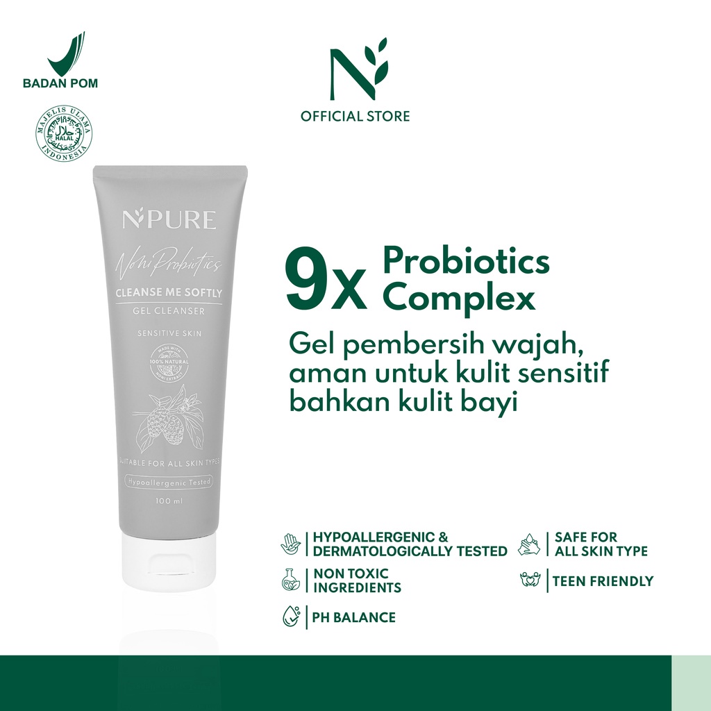 Jual NPURE Paket Lengkap NONI PROBIOTICS SERIES SENSITIVE SERIES ...