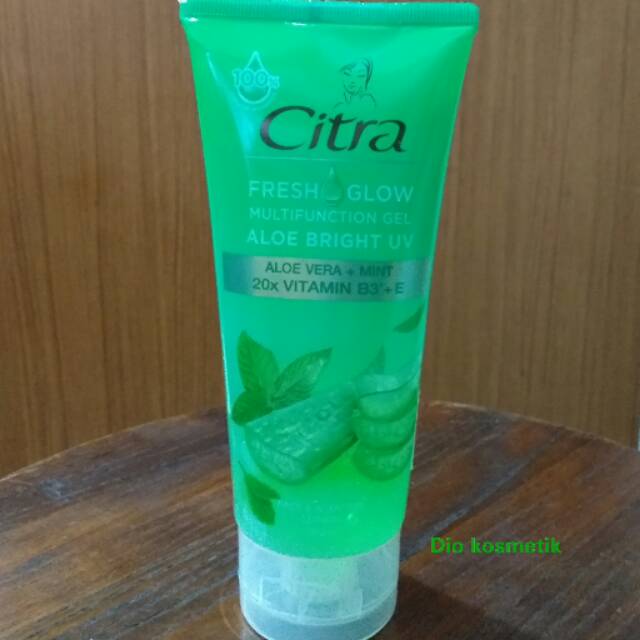 Jual Citra Face & Body Gel Lotion 180 ml Aloe Bright UV | Shopee Indonesia