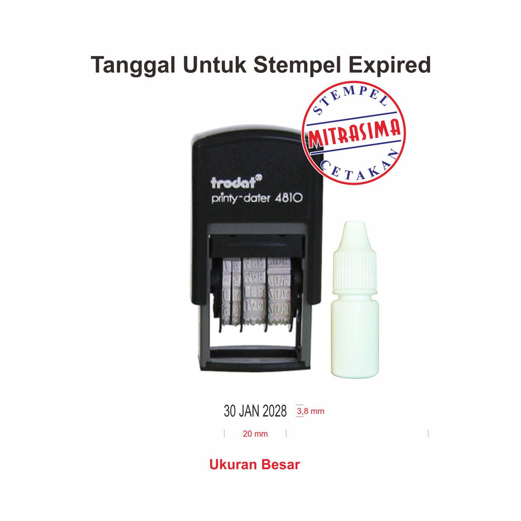 Jual Stempel Expired untuk Tanggal kadaluarsa produk | Shopee Indonesia