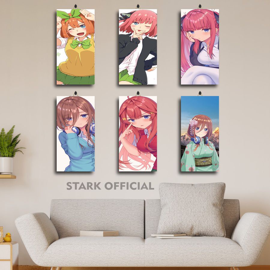 Jual DEKORASI DINDING THE QUINTESSENTIAL QUINTUPLETS 15X30 TMX4Z/KXSEE ...