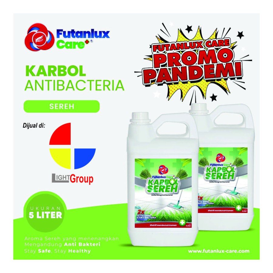 Jual Karbol Antibacteria 5L Sereh - LGI | Shopee Indonesia