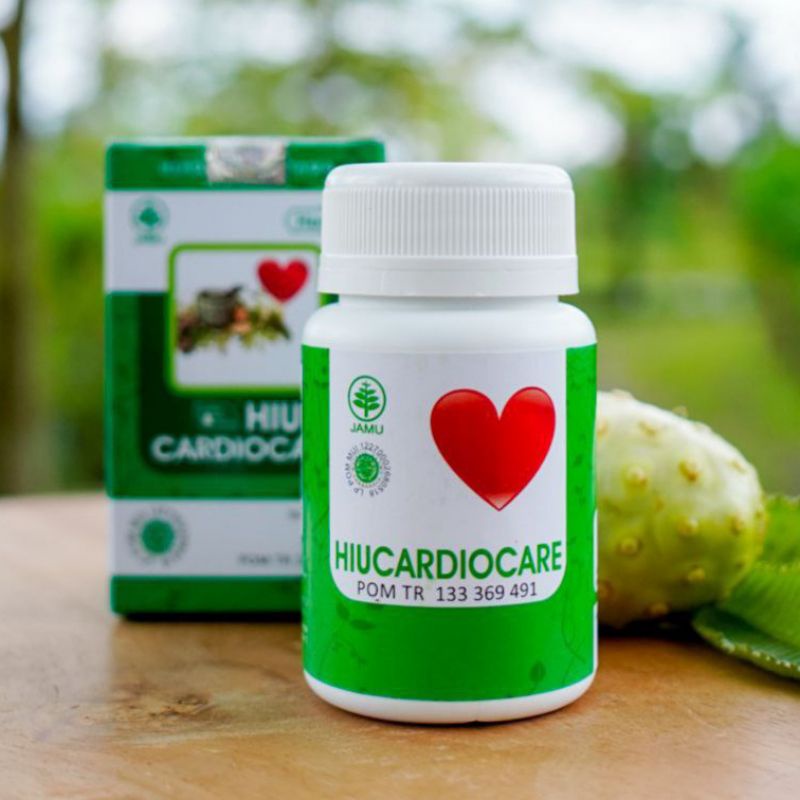 Jual HIU CARDIOCARE Herbal Indo Utama - Cardio Care Kapsul Obat Herbal ...