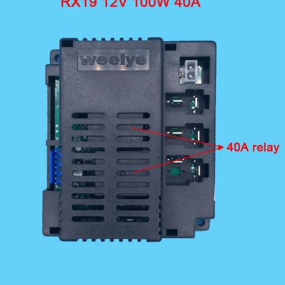 Jual ~GROSIR!! Receiver+Remote Control 2,4Ghz 12v 40A (modul PCB) mobil ...