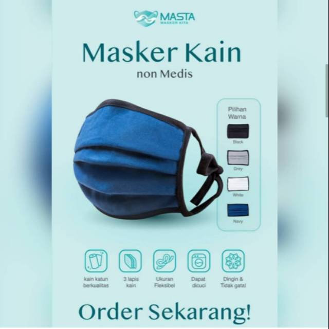 Jual Masker Kain non medis | Shopee Indonesia