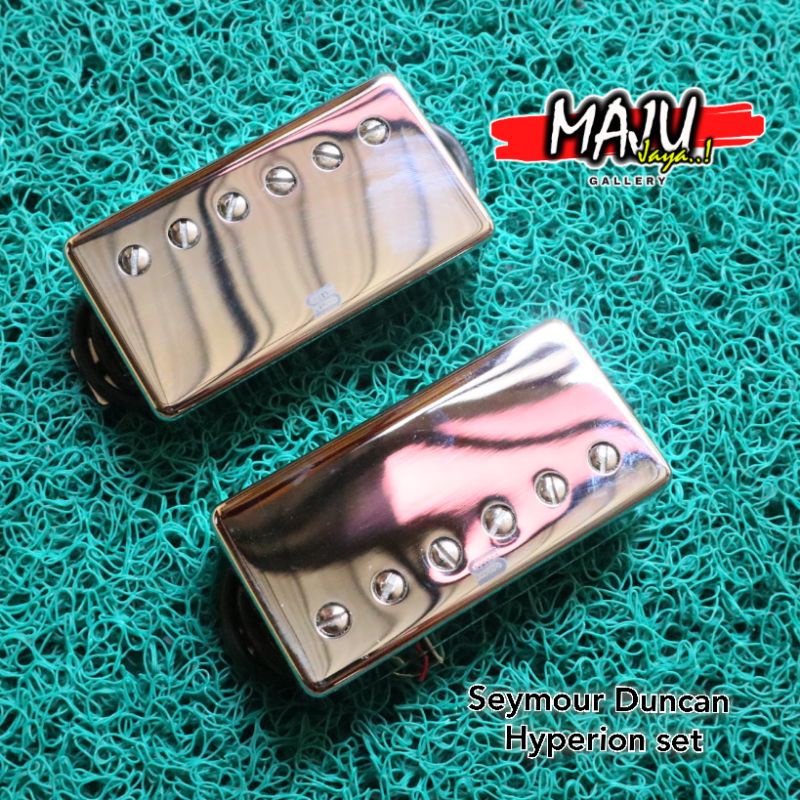 Jual pickup gitar elektrik seymour duncan hyperion set chrome cover USA ...