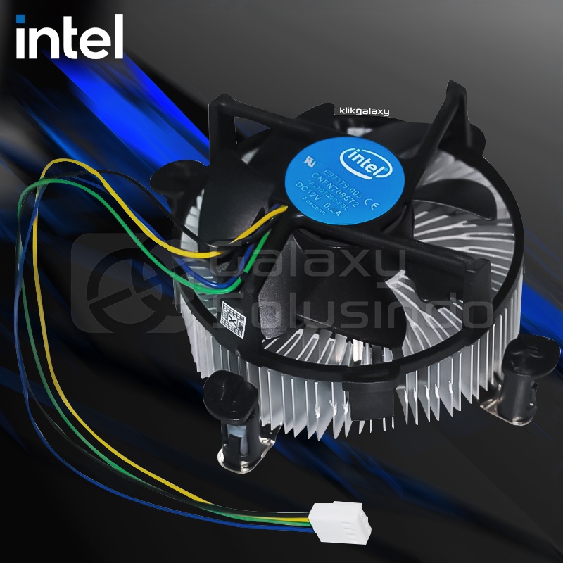 Jual Intel CPU Fan Cooler For Socket LGA 775, 1150, 1151 HSF Processor ...