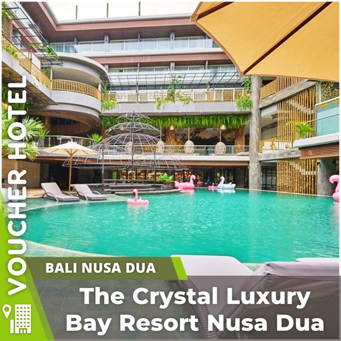 Jual Voucher Hotel The Crystal Luxury Bay Resort Nusa Dua Bali ...