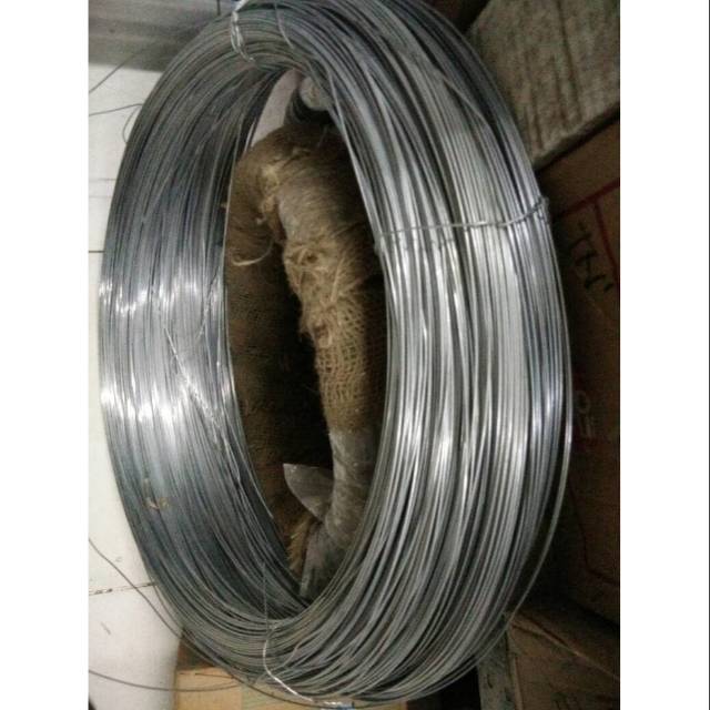 Jual KAWAT SENG / KAWAT LICIN GALVANIS PUTIH BWG 16 (100 GRAM) | Shopee Indonesia