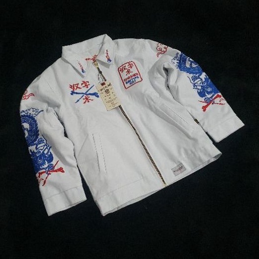 Jual WORK JACKET RAW TYPE RIOT X SENI KANJI LIMITED EDITION ORIGINAL WJ ...
