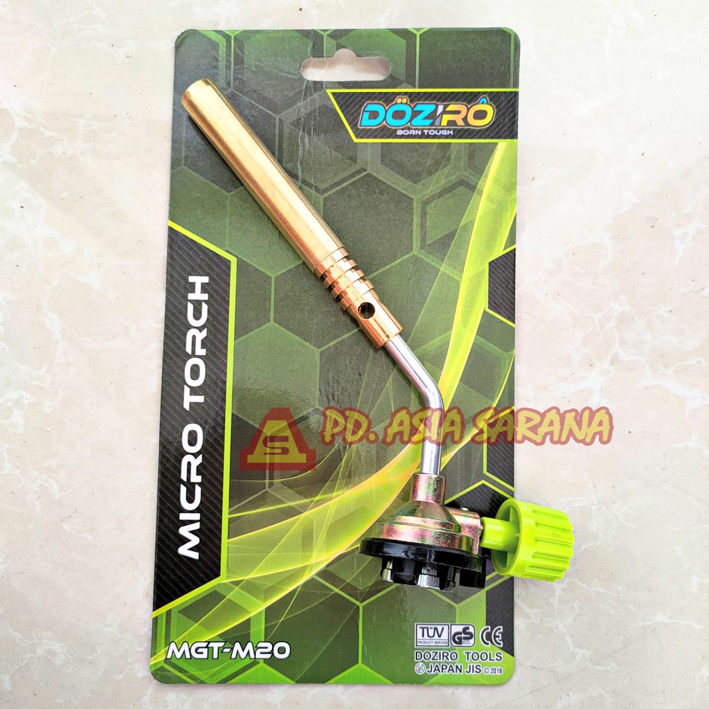 Jual Micro Torch Portable Manual Doziro / Kepala Gas Las Heating Blow ...