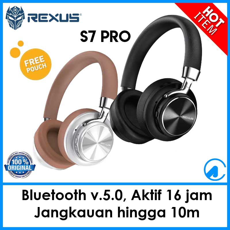 Jual Rexus S7 Pro Bluetooth Headset | Shopee Indonesia