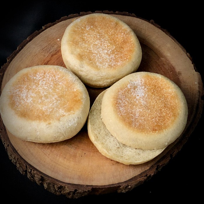 Jual Roti Gandum Vegan Sourdough English Muffin Box 6 Pcs | Shopee ...