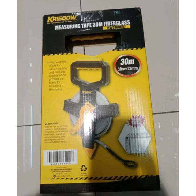 Jual METERAN GULUNG 30 METER KRISBOW | Shopee Indonesia