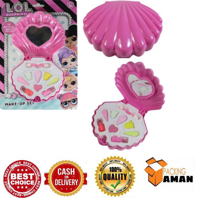Jual 1 SET MAINAN ANAK PEREMPUAN MAKE UP SET COSMEIC MOTIF KERANG LOL ...