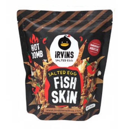Jual IRVINS SALTED EGG FISH SKIN 95gr | Shopee Indonesia