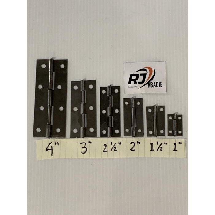 Jual [12SET] Engsel Plat Tipis Lemari Besi RRT 3.5" 4" Inch | Shopee ...