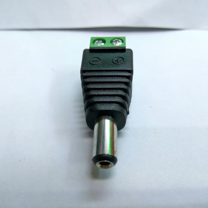Jual JACK DC MALE / JACK CCTV / KONEKTOR JACK DC MALE | Shopee Indonesia