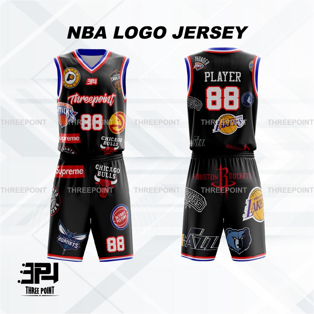 Jual Promo Jersey NBA Logo Setelan | Shopee Indonesia