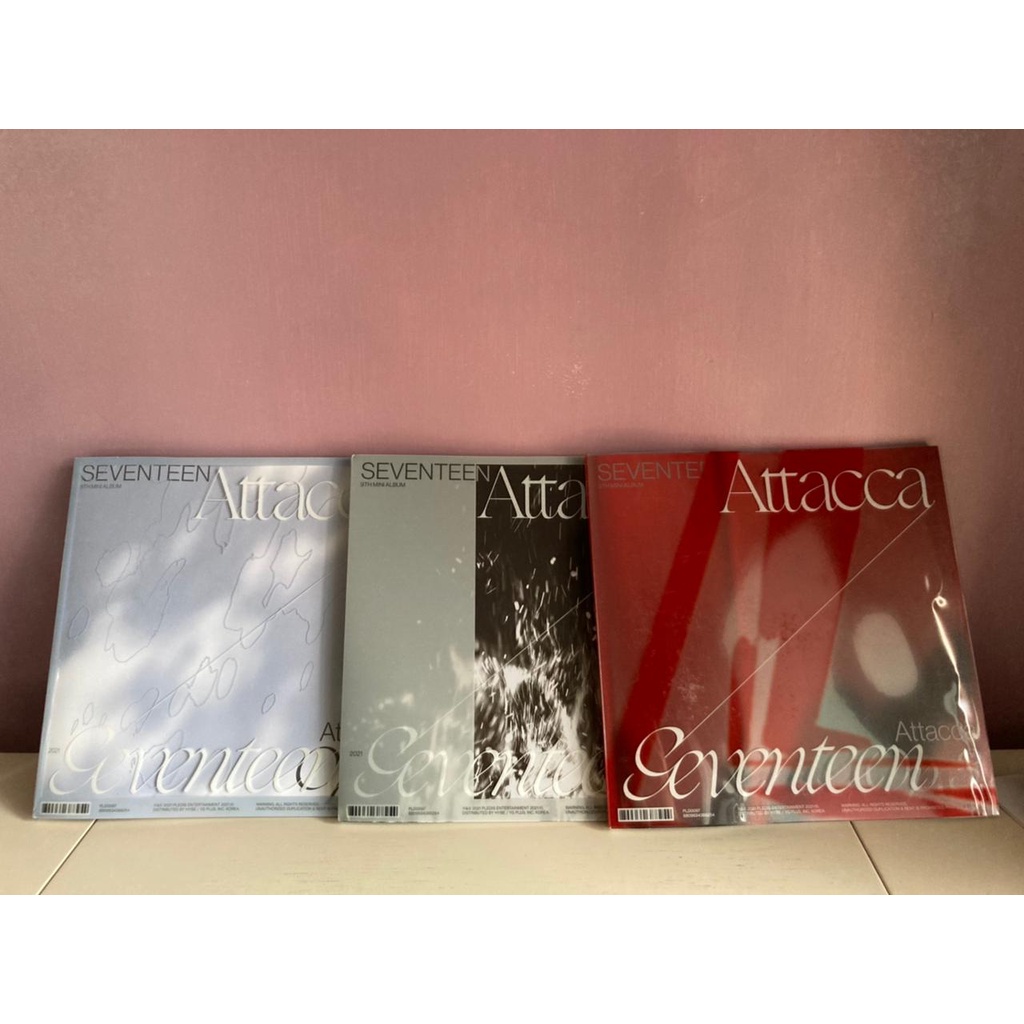 Jual Album PC Photocard Seventeen SVT Official Attacca OP 1 OP 2 OP 3 ...